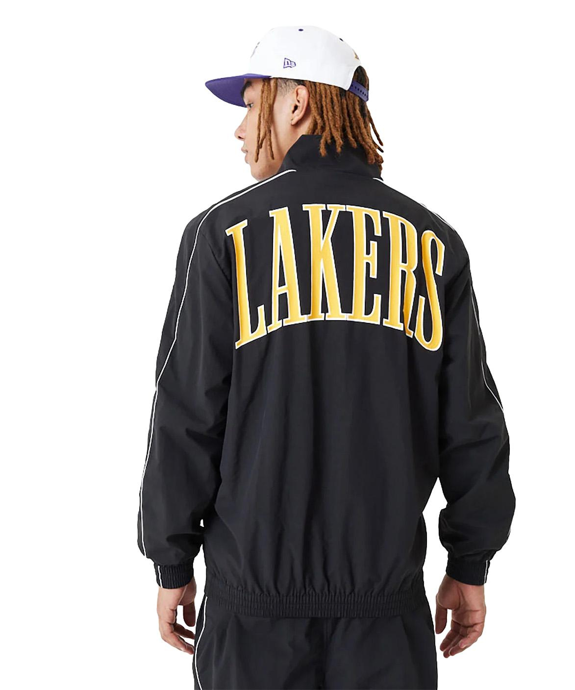 KURTKA NEW ERA LOS ANGELES LAKERS NBA TRACK BLACK - WWW.BANGLAJ.COM