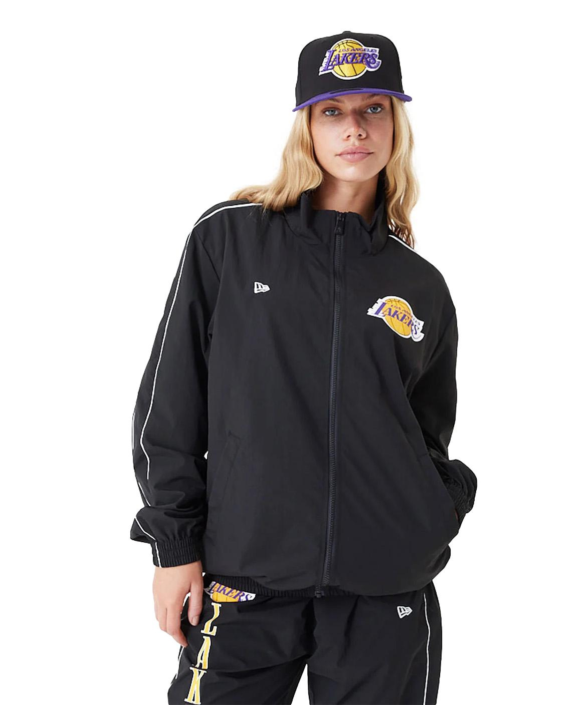 KURTKA NEW ERA LOS ANGELES LAKERS NBA TRACK BLACK - WWW.BANGLAJ.COM